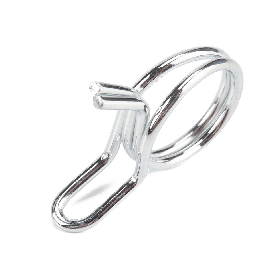 Double Wire Spring Clips Motorcycle Fuel Line Oil Hose Tube Clamp 5 ...
