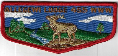 OA 455 Allegewi Pre-fdl cb Flap RED Bdr. Elk Lick PA | eBay