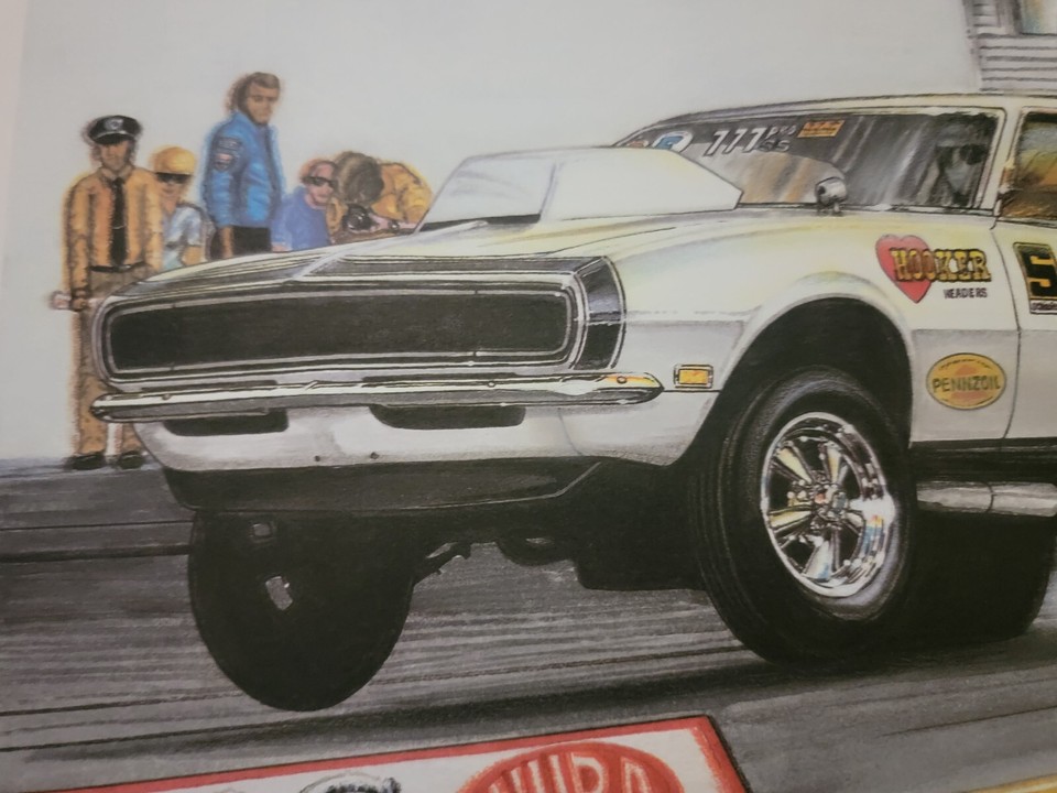 Ronnie Sox Grumpy Jenkins PRO STOCK PIONEERS Drag Race Art Print Tim ...