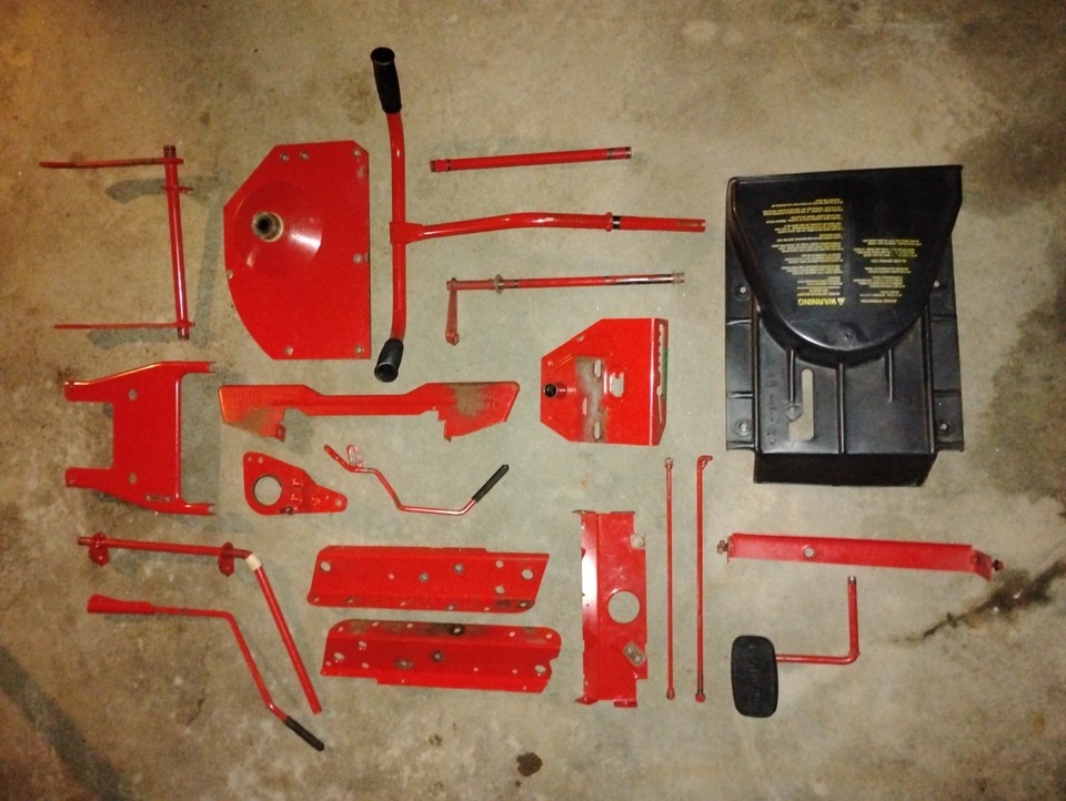 Frame RARE 1992 Snapper Rear Engine Rider Model 250610T Comet 2 SR75 ...