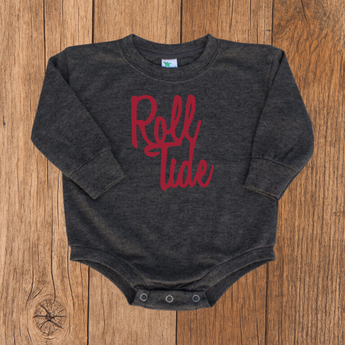Roll Tide Alabama Baby Bubble Romper | eBay