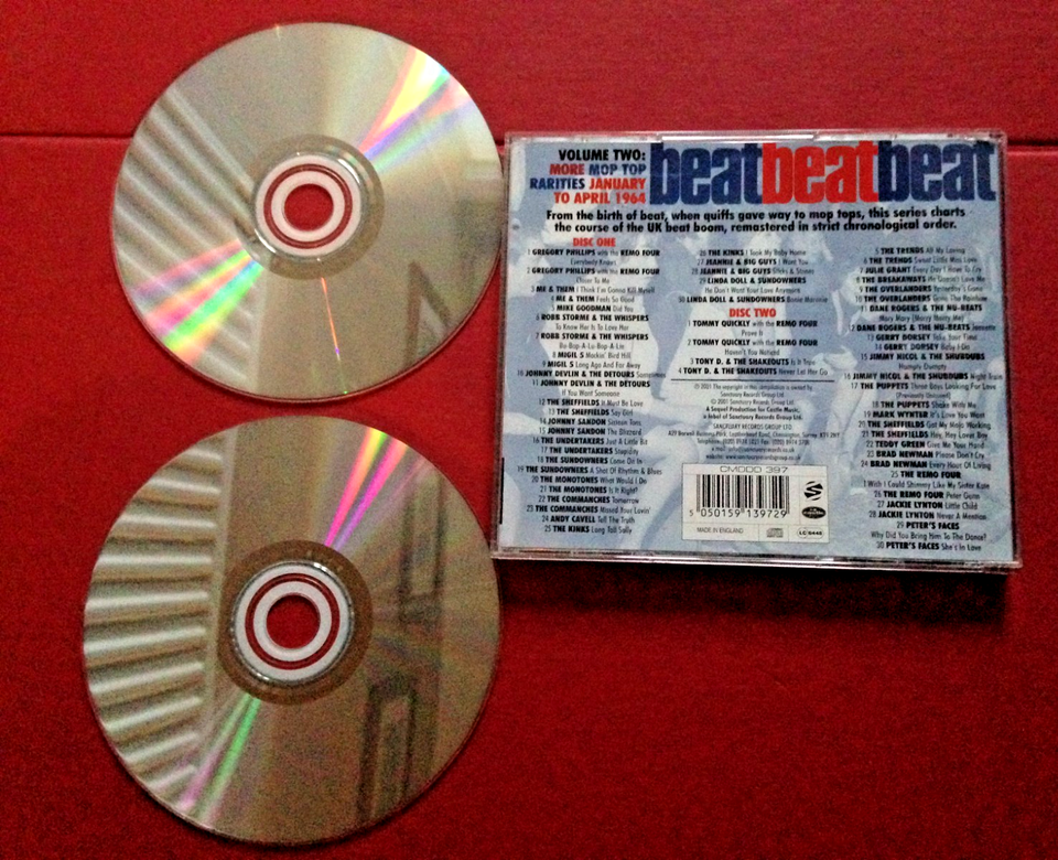 Fab Gear Beat Beat Beat Vol 2 Mop Top Rarities CD 2001 Sanctuary Free ...