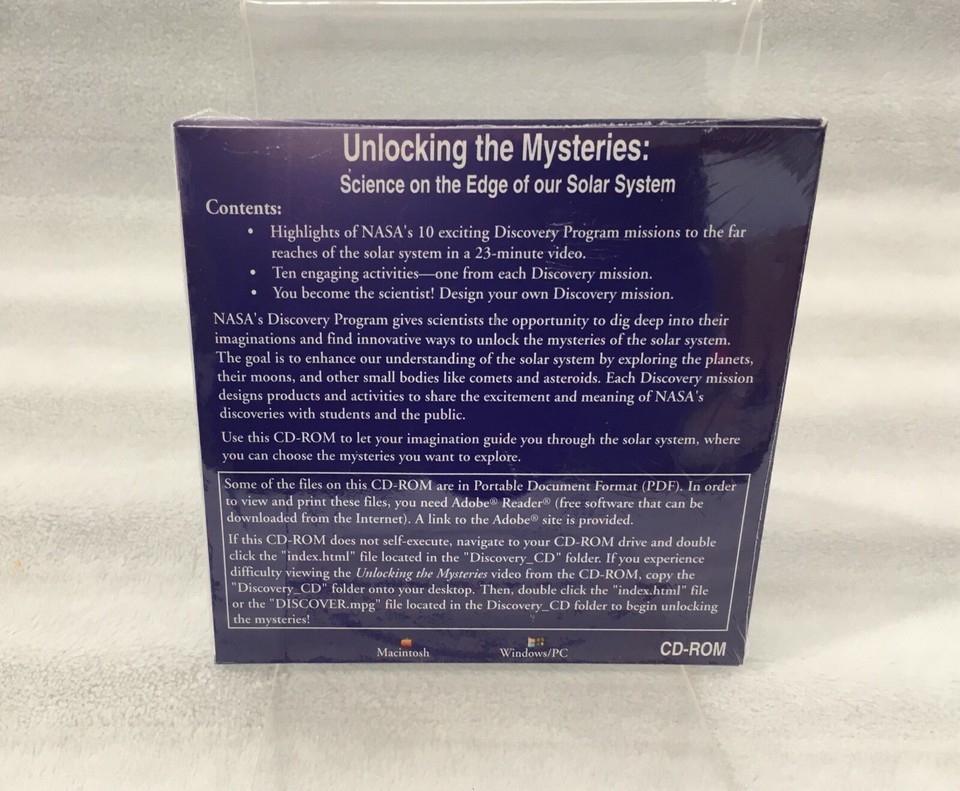 NASA UNLOCKING THE MYSTERIES - SCIENCE ON THE EDGE OF OUR SOLAR SYSTEM ...