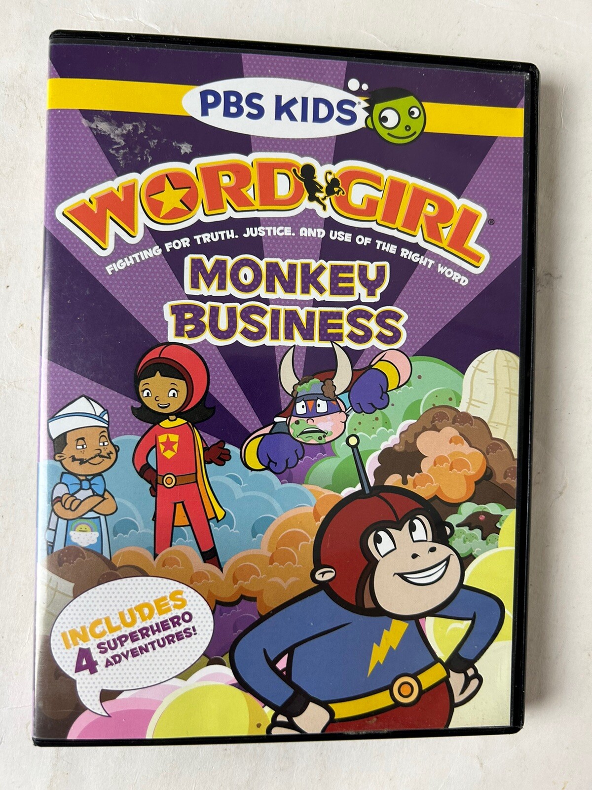 WordGirl Monkey Business DVD 2014 Widescreen 841887021395 | eBay