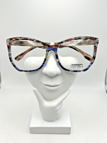 REEVA X LINEA ROMA Vera Authentic Eyeglasses Frames 57-16-140 Multi ...