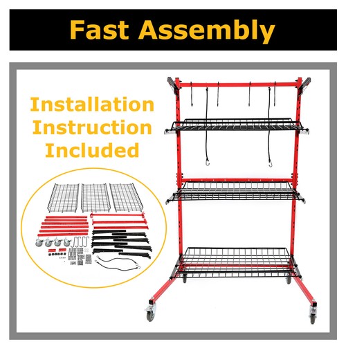 Innovative Parts Carts Automotive Auto Body Shop Parts Carts Tools ...