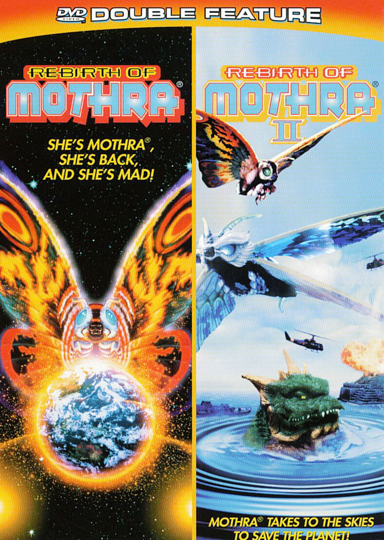Rebirth of Mothra/Rebirth of Mothra II (DVD, 2000) for sale online ...