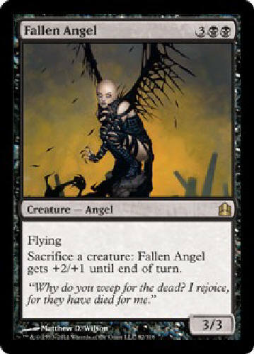FALLEN ANGEL X4 4 4X Commander MTG Magic the Gathering Cards DJMagic | eBay