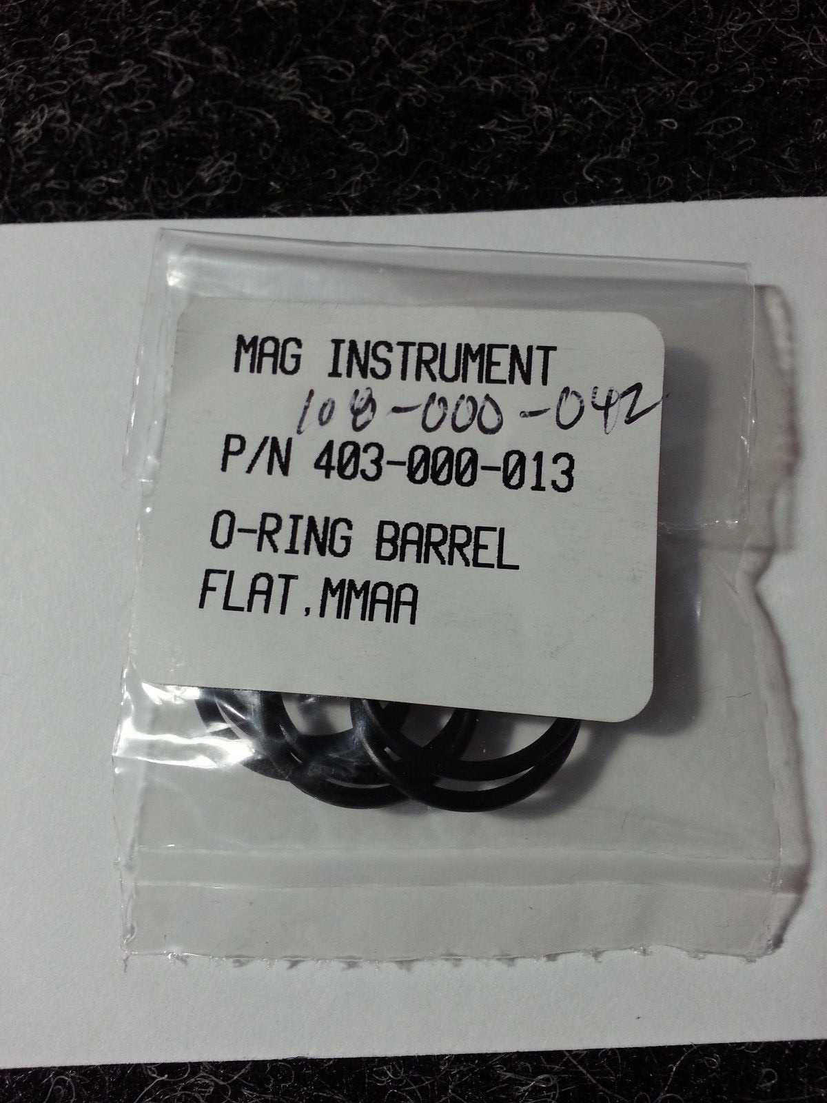6 each Maglite AA Mini Mag Flashlight O RING BARREL #108-000-042 / 403 ...
