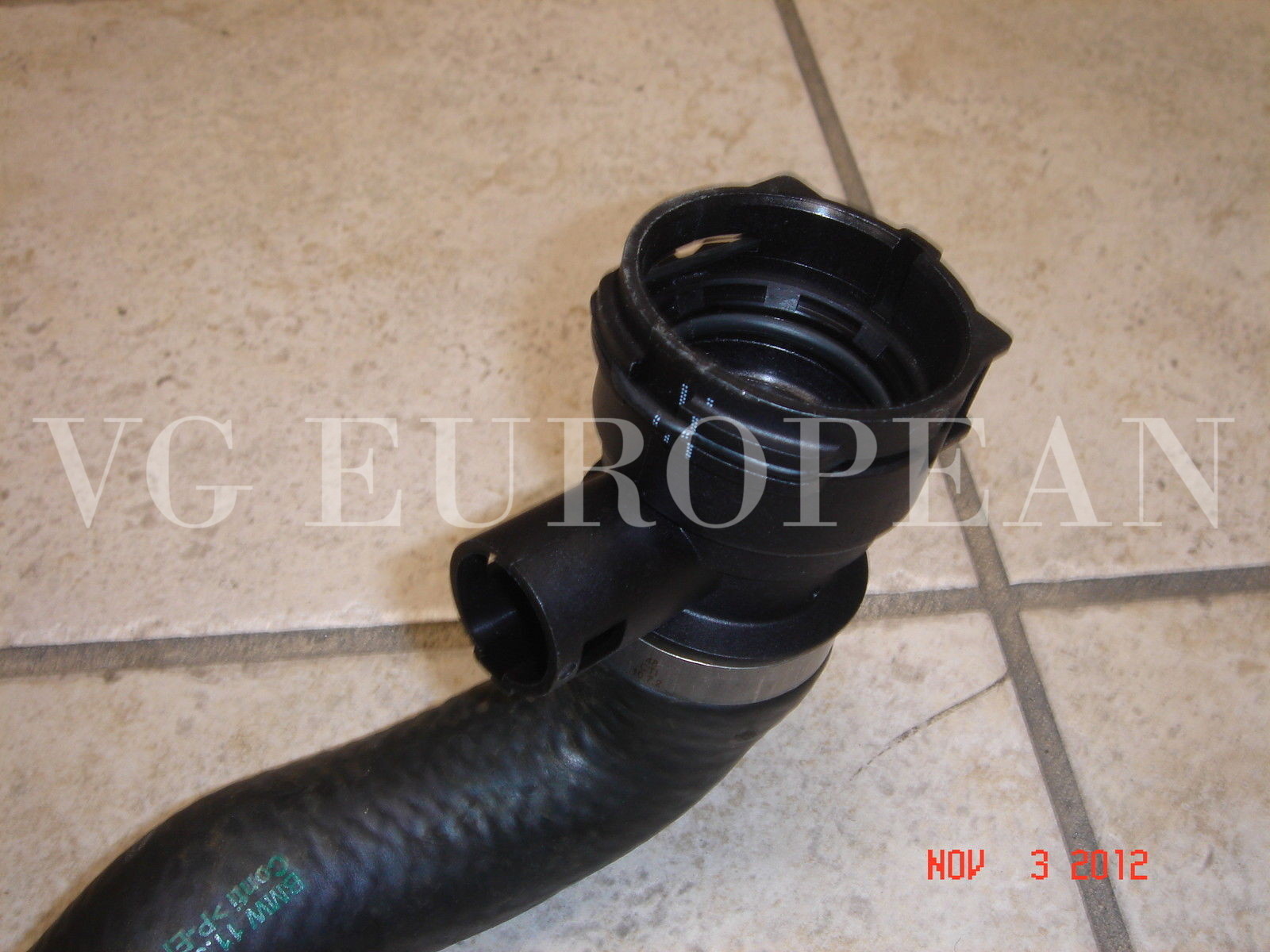 BMW E39 E38 5 7 Series Genuine Radiator Cooling Lower Hose 740i 740 iL ...