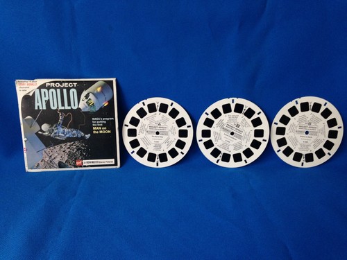 VIEWMASTER REELS ( 1964) PROJECT APOLLO ( MAN on the MOON ) STORY BOOKLET | eBay