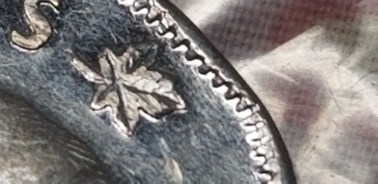 Canada 1953 Near Leaf Non Shoulderfold 5 Cent Coin Mule Extremely Rare ...