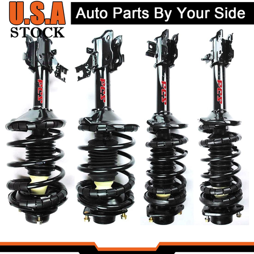 New OE Front & Rear Struts For 1993-1999 Nissan Altima 2.4L Lifetime ...