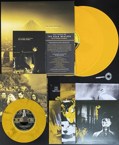 DEAD WEATHER Dodge & Burn Complete Vault Package 32 LP DVD 7" 45 WHITE ...