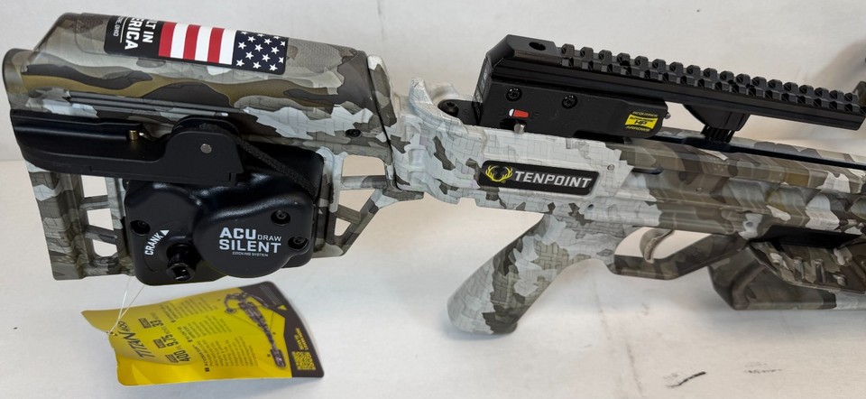 TenPoint Titan 400 Vektra Crossbow w/ACUdraw Silent/ Pro-View Scope ...