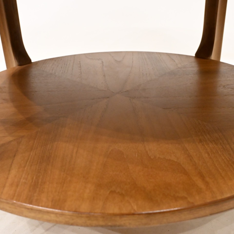 Nathan Cog Coffee Table Teak Round 86cm Diameter Lower Tier FREE UK ...