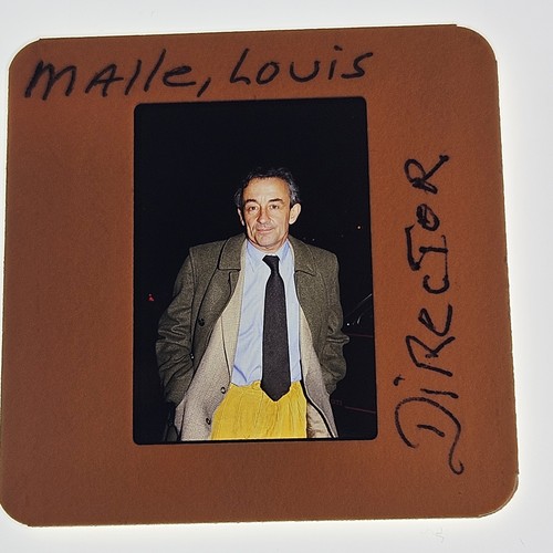LOUIS MALLE FRENCH DIRECTOR PHOTO 35MM FILM SLIDE | eBay