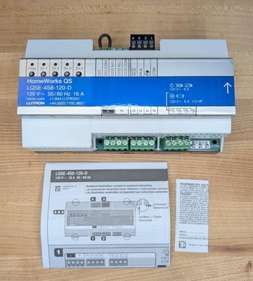 Lutron Homeworks QS LQSE-4S8-120-D Switching Power Module | eBay