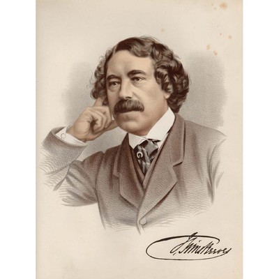 SIMS REEVES Victorian Tenor Coloured Antique Print c1875 | eBay