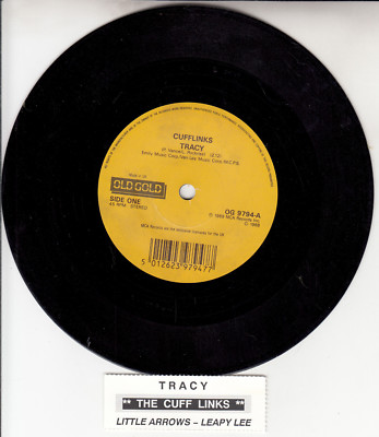 THE CUFF LINKS Tracy & LEAPY LEE Little Arrows 7" 45 rpm vinyl record ...