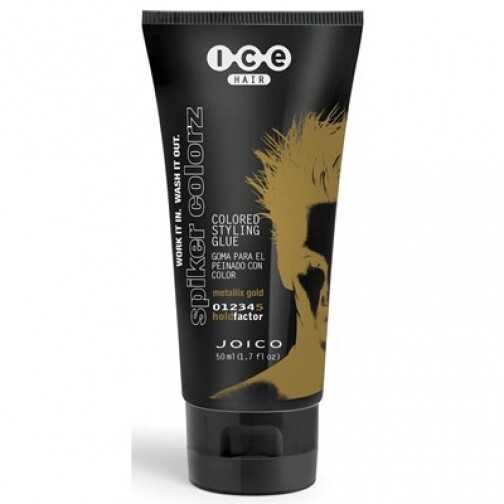 Joico ICE Hair Spiker Colorz Metallix Gold 1.7 Oz Color Colored Styling ...