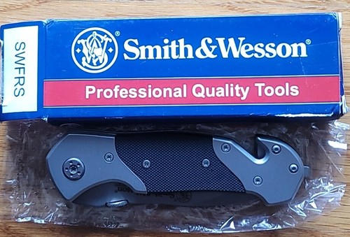 Smith & Wesson Folding Pocket Knife New First Response Folder SWFRS | eBay