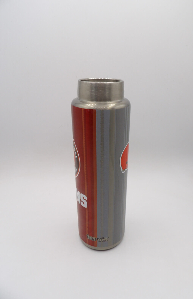 Tervis 24oz Stainless Steel Slim Bottle - Cleveland Browns - NO LID | eBay