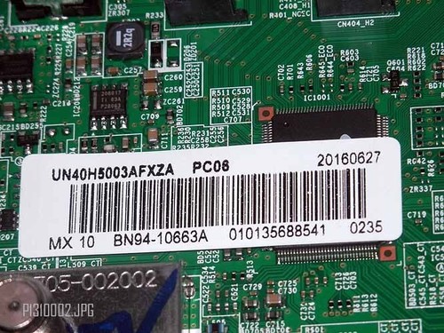 SAMSUNG UN40H5003AF IF06 MAIN BOARD BN94-10663A | eBay