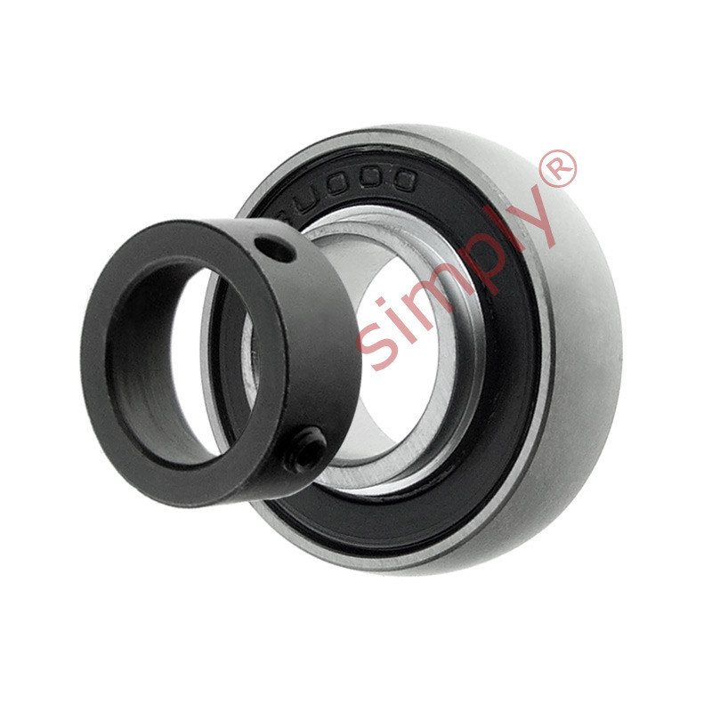 U005 Metric Eccentric Collar Type Bearing Insert with 25mm Bore 47mm ...