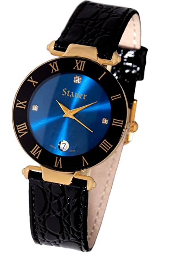 Stauer Minuit Swiss-Made Timepiece watch - munimoro.gob.pe