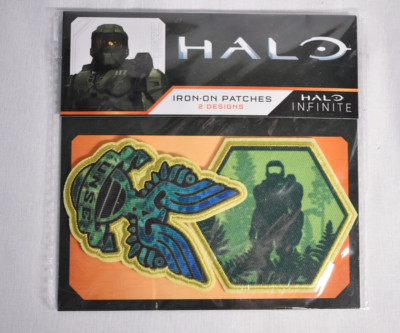 New Halo Iron On Patches Set Of 2 | eBay