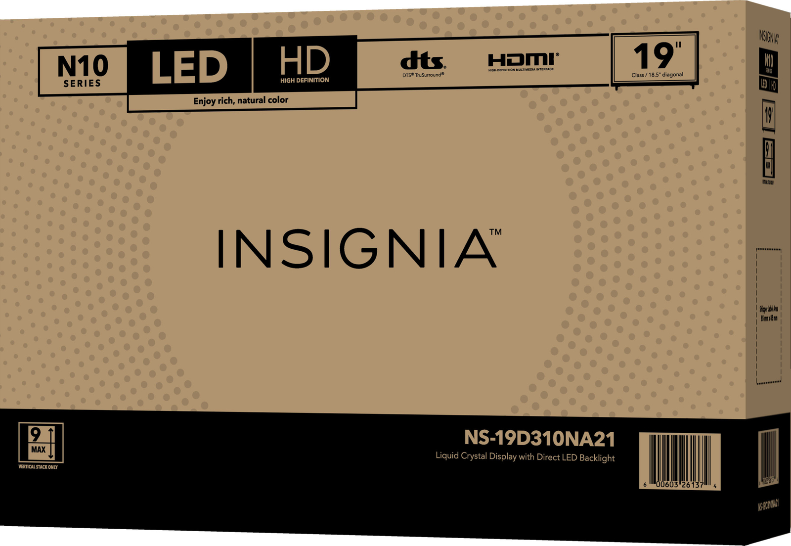 Insignia NS-19D310NA21 - 19" - LED HD TV for sale online | eBay
