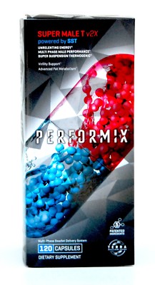 Performix Super Male T v2x, 120 capsules, thermogenic and energy ...