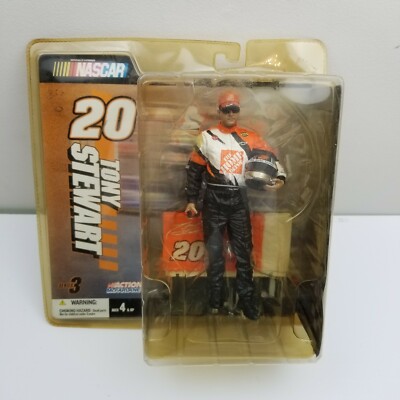 TONY STEWART #20 NASCAR HOME DEPOT RACING McFARLANE SERIES 3 TOYS ...