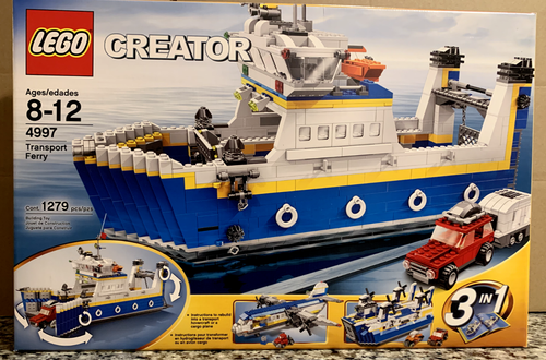 Lego 4997 CREATOR Transport Ferry Boat Ship 2008 NEW FACTORY SEALED | eBay