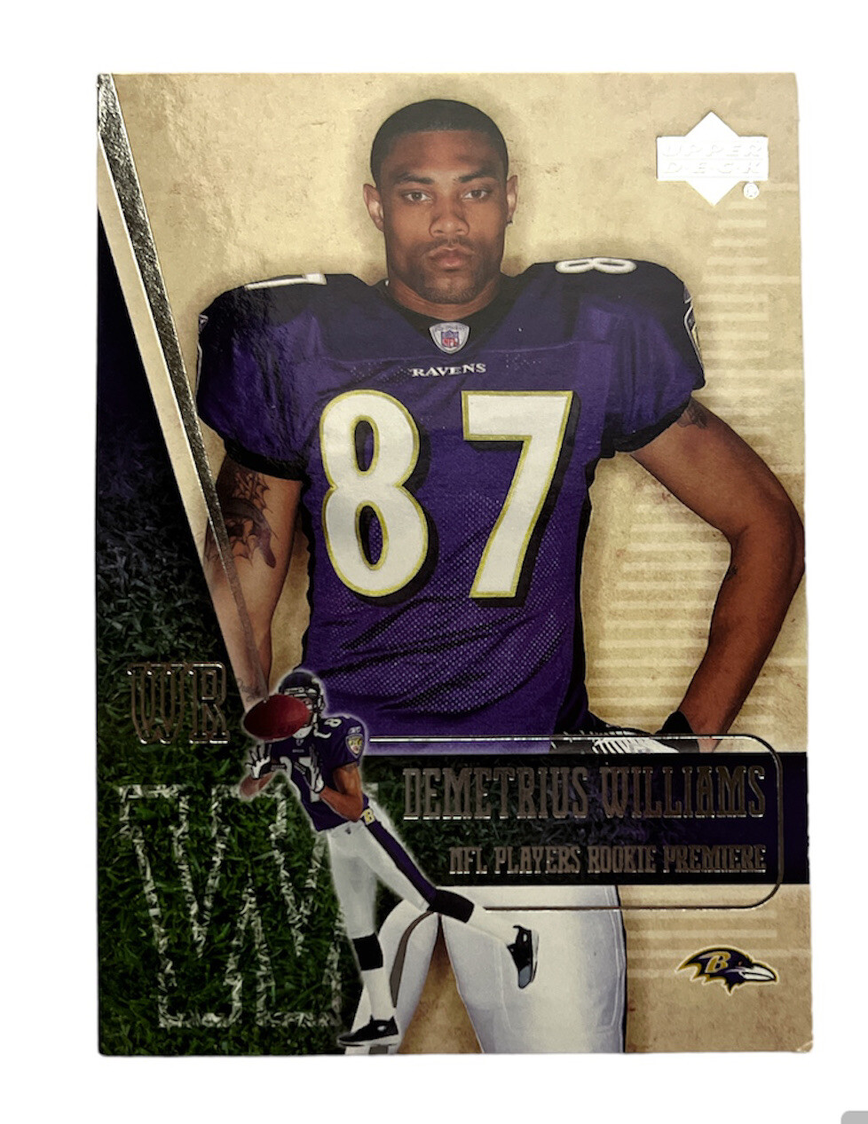 2006 Upper Deck NFL Players Rookie Premiere - #27 Demetrius Williams ...