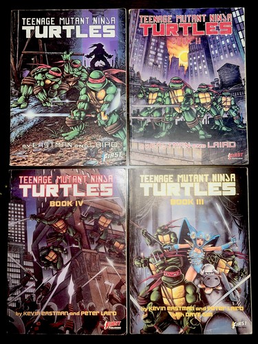 Teenage Mutant Ninja Turtles First Graphic Novel 1-4 | eBay