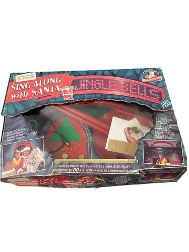 Mr. Christmas Sing Along With SANTA KARAOKE 50 Songs 1993 Display ...