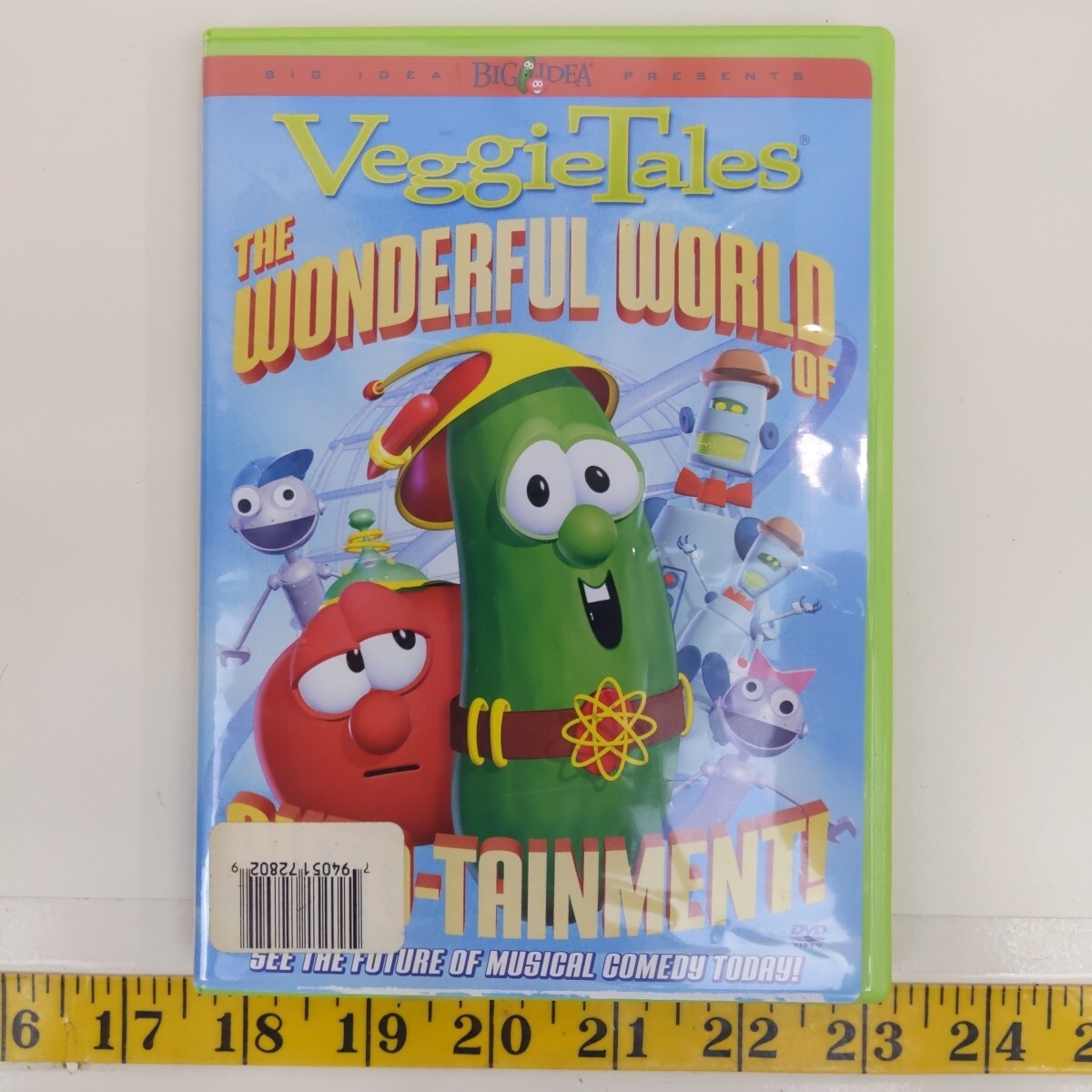 Veggietales The Wonderful World Of Auto-Tainment Christian DVD Musical ...