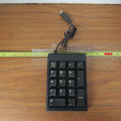 + IBM 95F5446 PC Computer Keyboard PS/2 Connector Vintage Number Pad ...