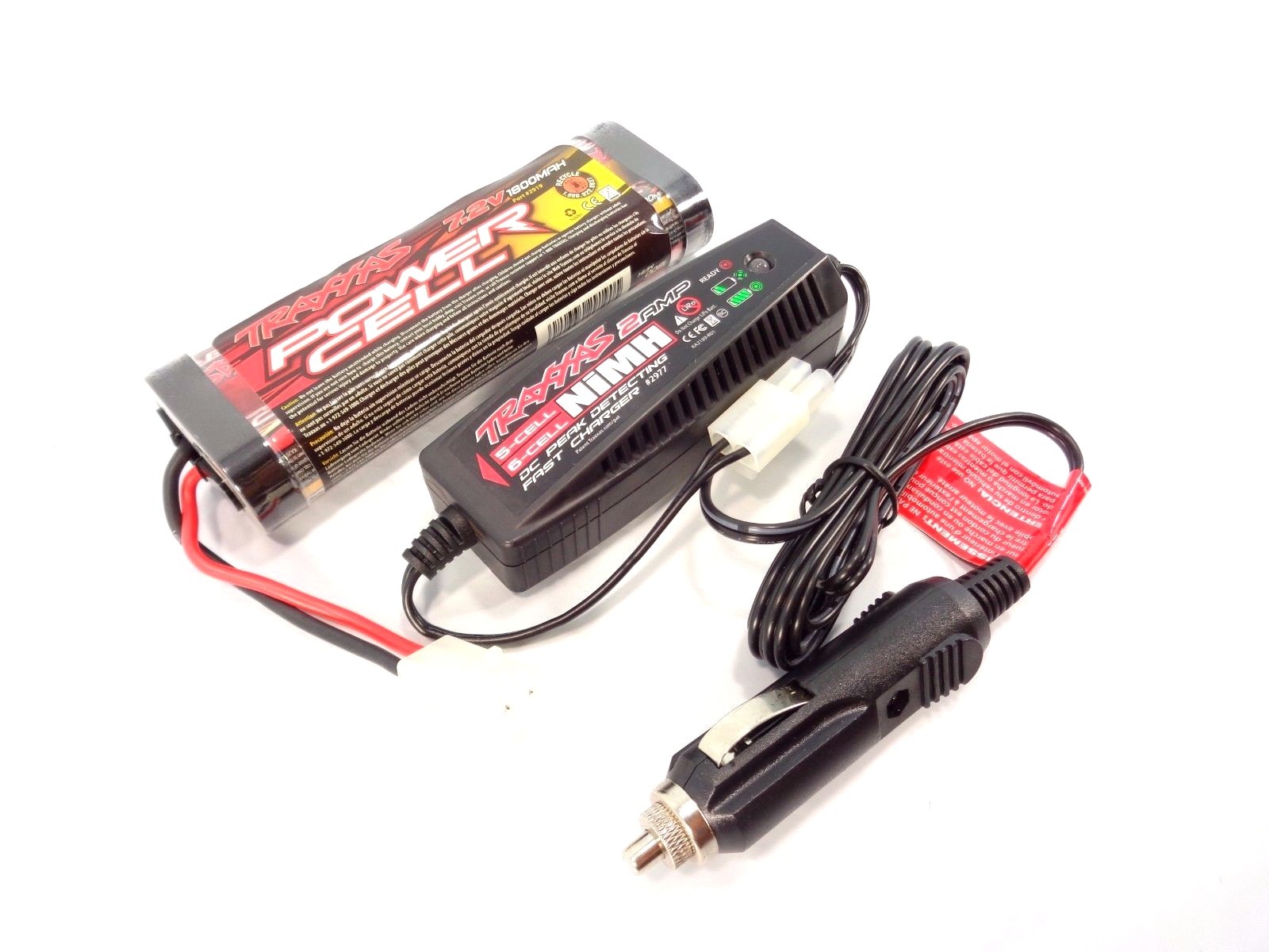 Traxxas T-maxx 2.5 Ez Start 7.2v 1800mah Power Cell Battery Charger ...