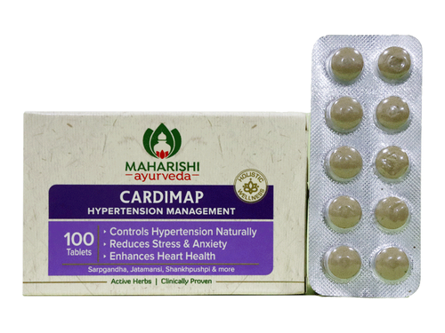 Maharishi Ayurveda Cardimap 100 comprimés produit à base de plantes ...