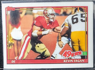 1991 Topps Kevin Fagan #80 San Francisco 49ers | eBay