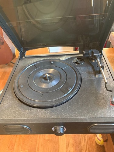 VIBE SOUND USB TURNTABLE W/ BUILT IN SPEAKERS-EXCELLENT CONDITION-BOX ...