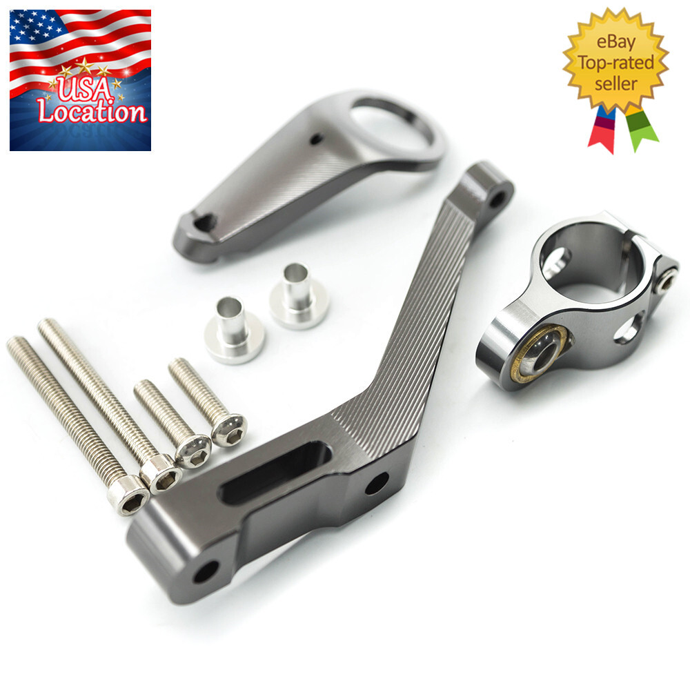 For CBR929RR CBR900RR 2000-2001 CNC Steering Damper Stabilizer Bracket ...