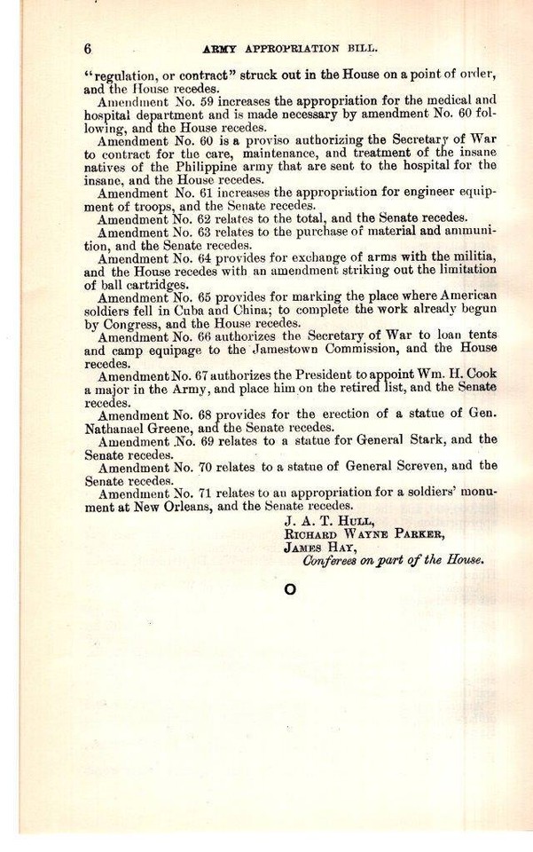 Cmte. on Appropriations-Army Appropriation Bill | eBay