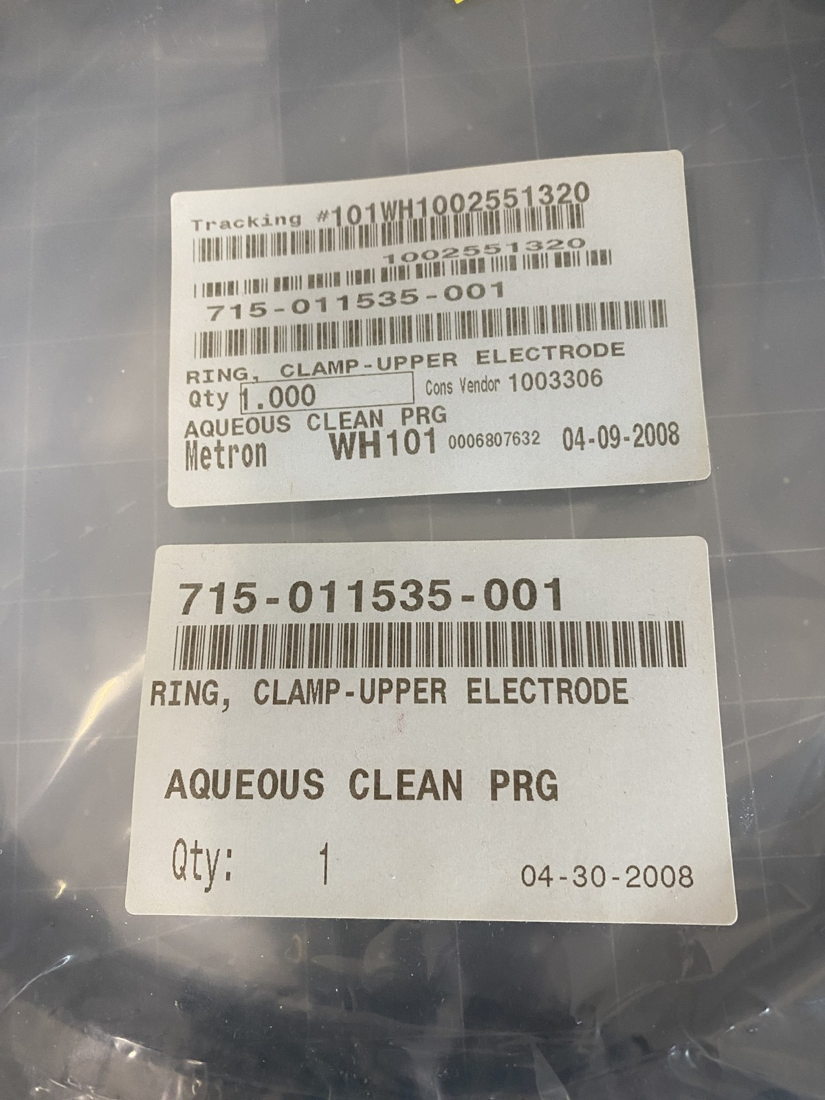 Lam Research 715-011535-001 Upper Electrode Clamp Ring Manufacturer for ...