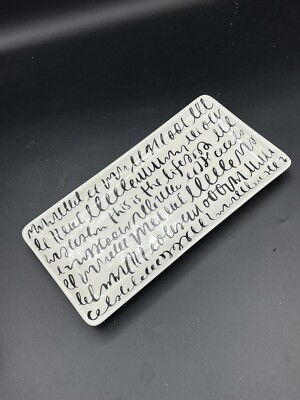 Kate Spade New York This Is The Life Deco Dot Ceramic Vanity Tray Black ...