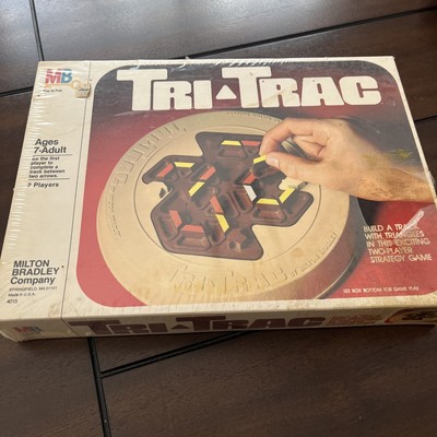 Tri-Trac Triangle Strategy Game Milton Bradley 1980 Complete Brand ...