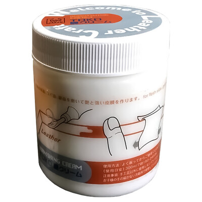 Oka Burnishing Cream 450ml Large Toko Tuya Clear Leathercraft Polishing ...